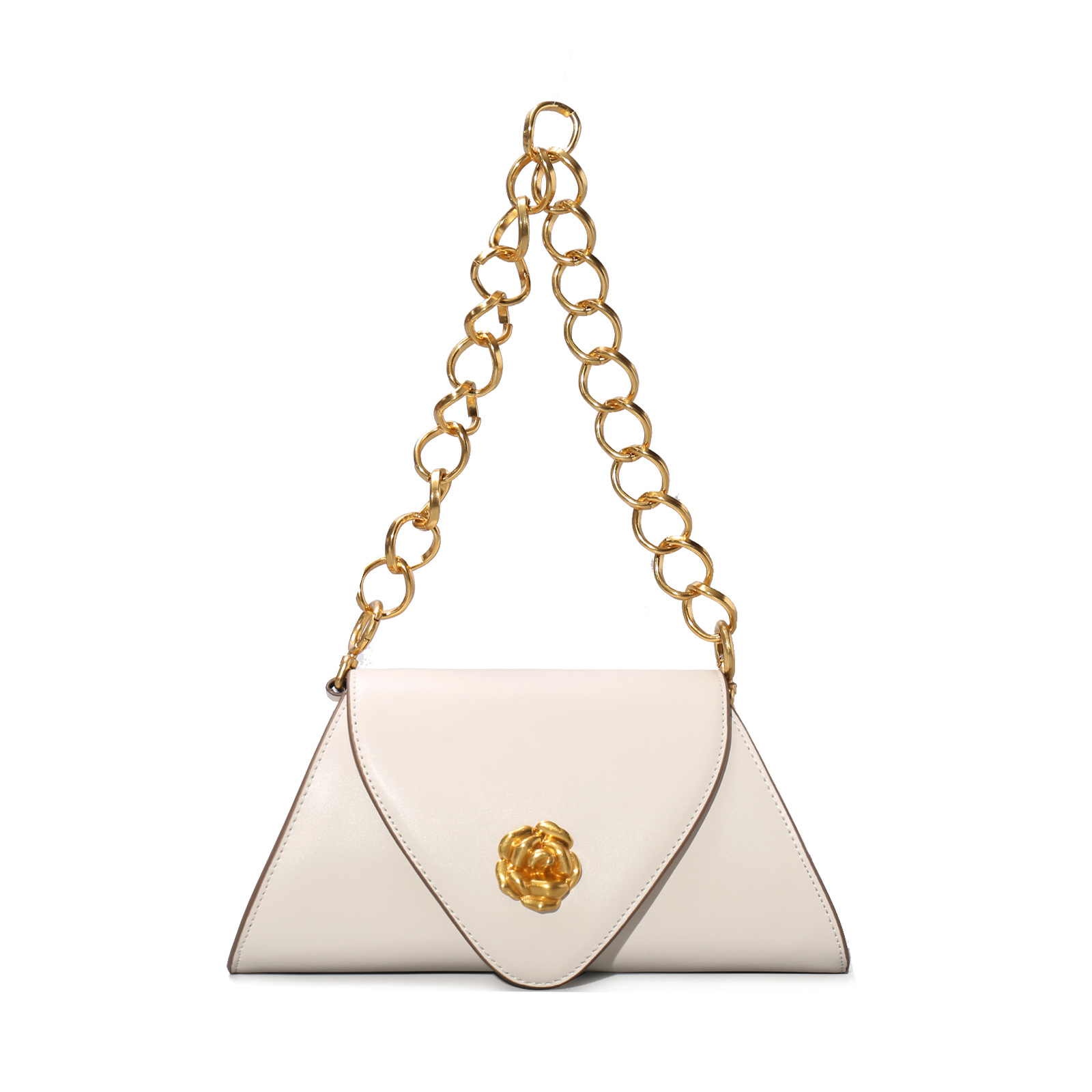 French niche design single shoulder cross-body Camellia bag